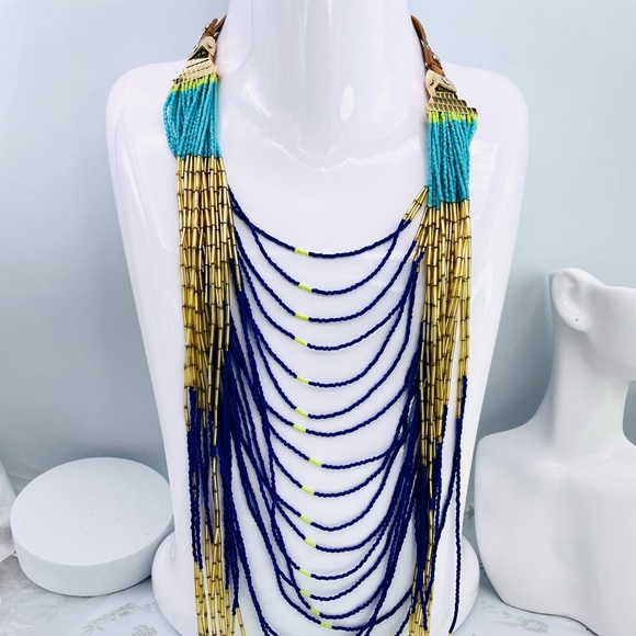 henri bendel | Jewelry | Henri Bendel Multi Strand Brown Leather ...